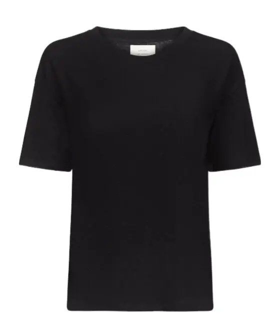 Loulou De Saison Ezra Classic Fit T-shirt - Black