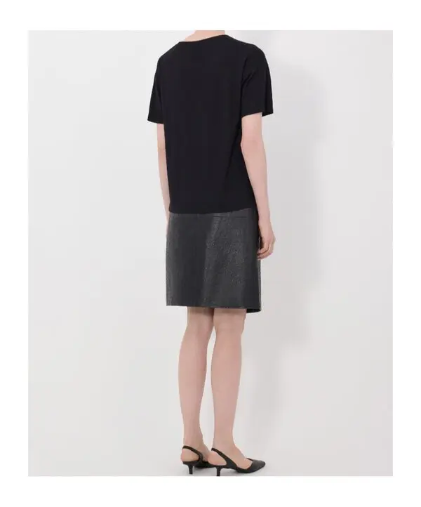 Loulou De Saison Ezra Classic Fit T-shirt - Black