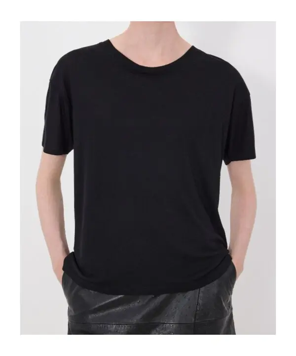 Loulou De Saison Ezra Classic Fit T-shirt - Black