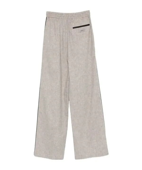 Iceberg Drawstring Trousers With Contrast Piping