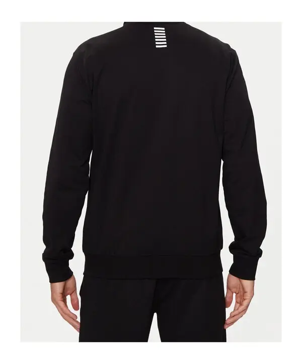 EA7 Zip-up High Neck Sweatshirt