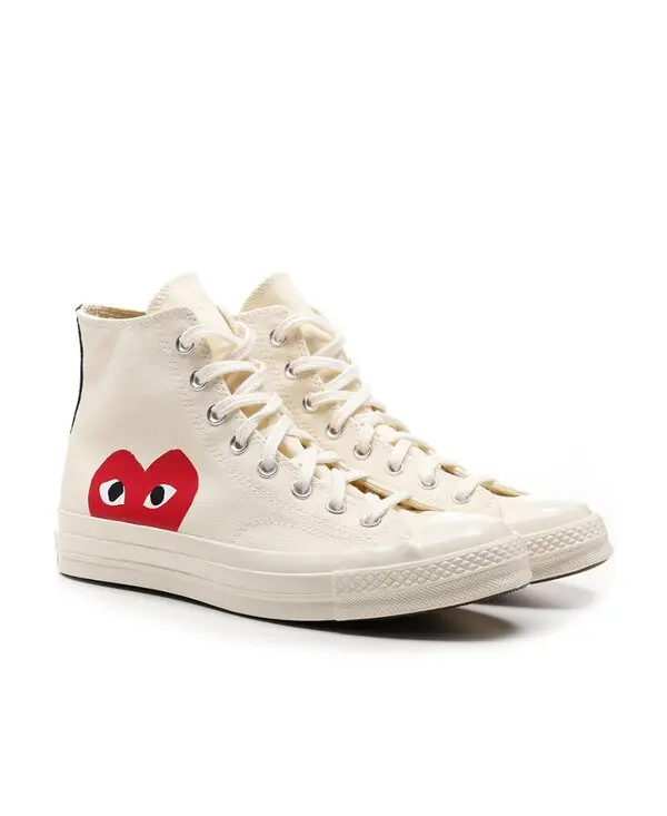 CONVERSE X COMME DES GARONS PLAY Chuck 70 High-top Sneakers