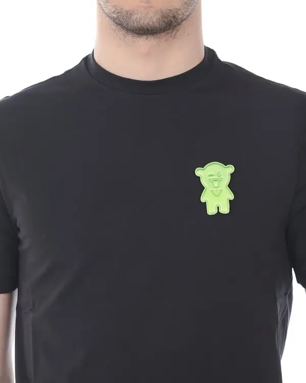Emporio Armani Short-sleeved Logo-mounted T-shirt