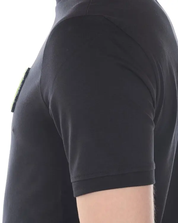 Emporio Armani Short-sleeved Logo-mounted T-shirt