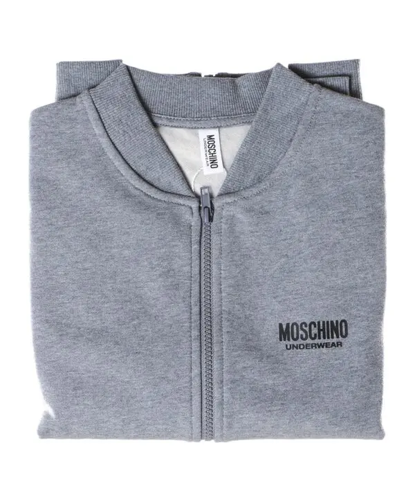 Moschino Printed Zipper Sweater