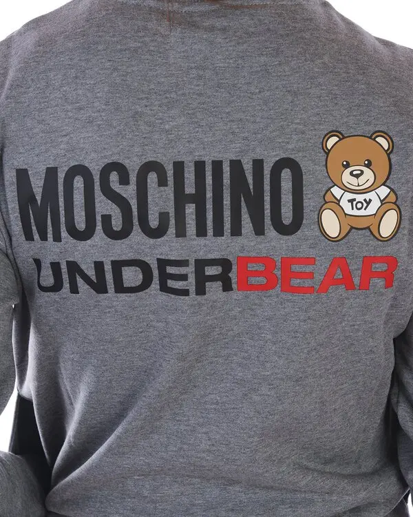 Moschino Printed Zipper Sweater