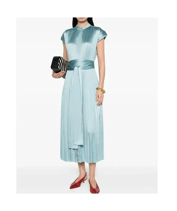 JOSEPH Pleated Waist Dress