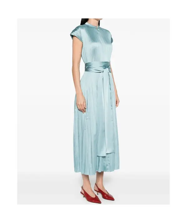 JOSEPH Pleated Waist Dress