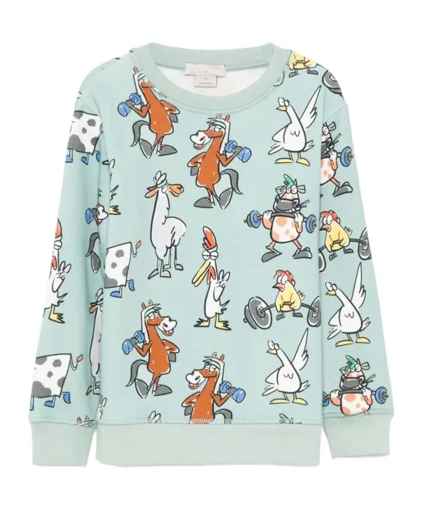 Stella McCartney Animal-print Sweatshirt