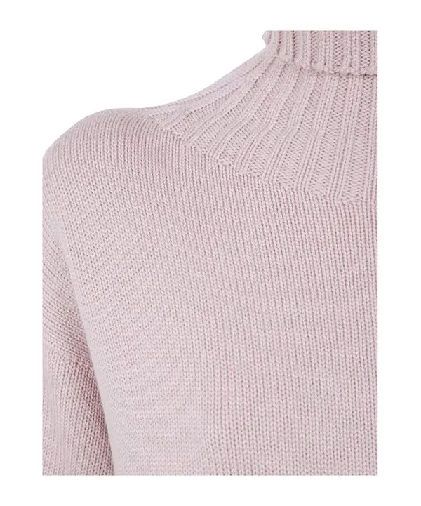 DRUMOHR High Neck Loose Sweater