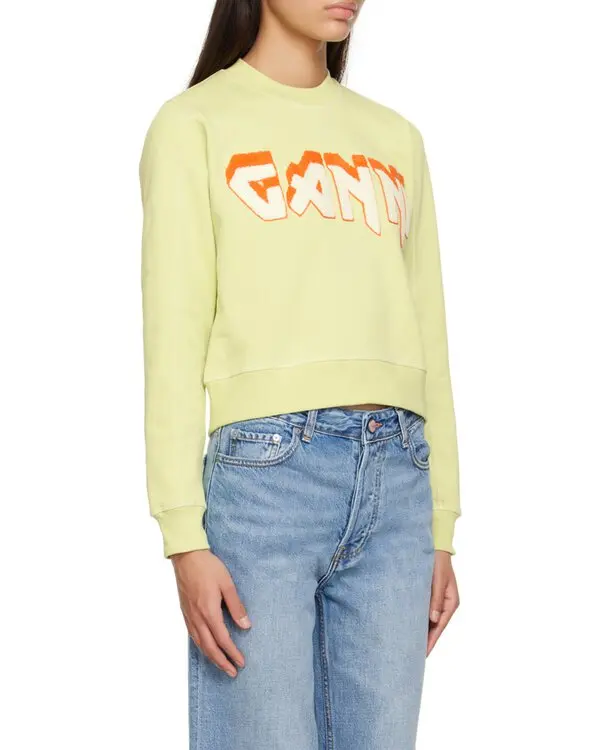 GANNI Isoli Rock Crew Neck Sweatshirt
