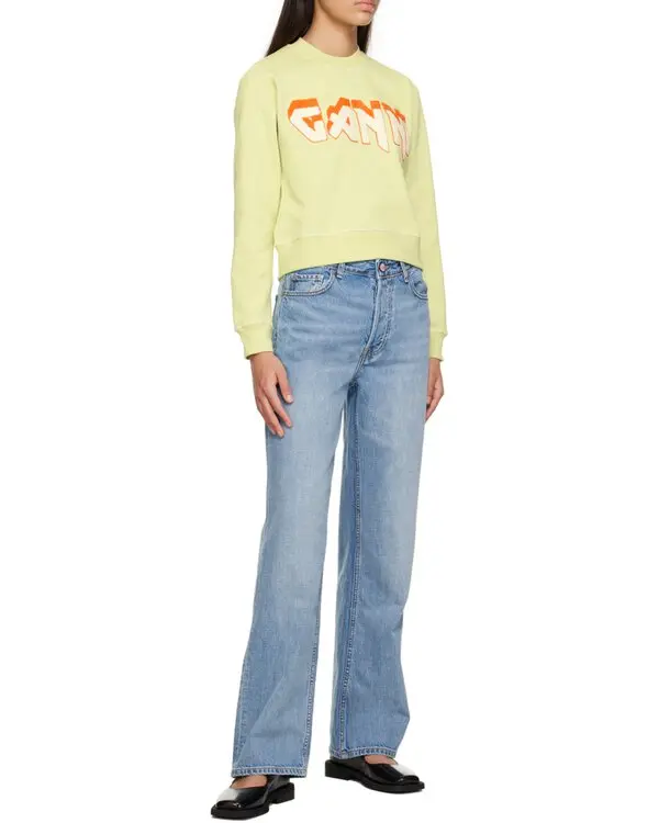 GANNI Isoli Rock Crew Neck Sweatshirt