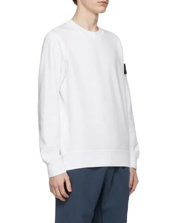 Stone Island Logo Patch Crewneck Sweatshirt