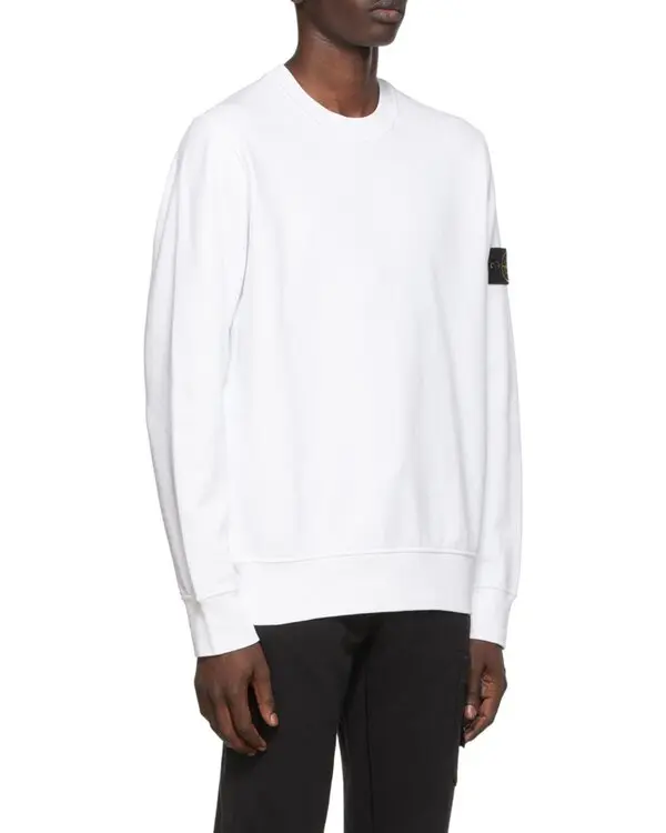 Stone Island Logo Patch Crewneck Sweatshirt