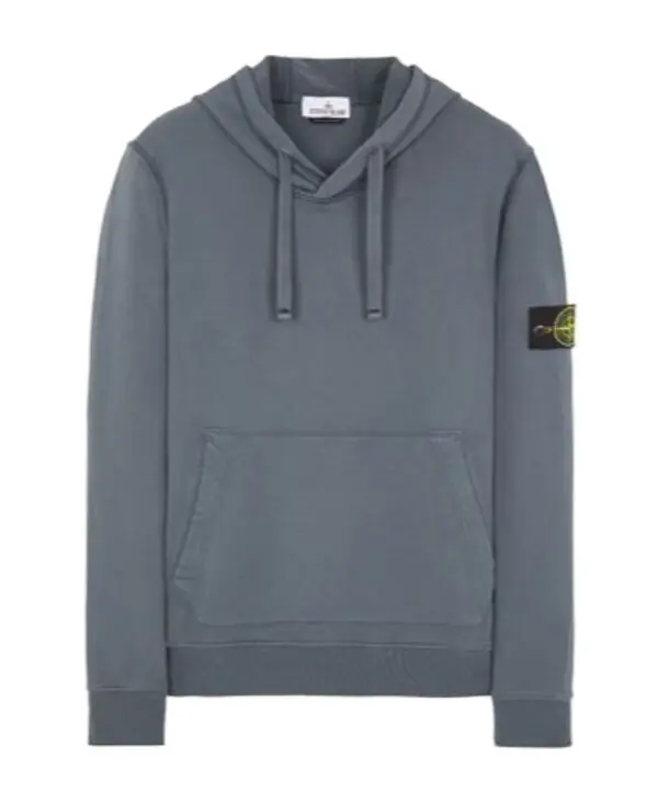 Stone Island Compass-patch Cotton Hoodie