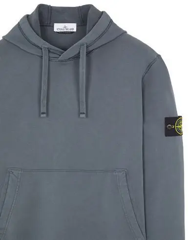 Stone Island Compass-patch Cotton Hoodie