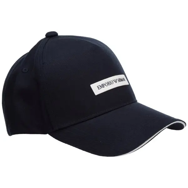 Emporio Armani Logo-patch Curved Peak Baseball Cap
