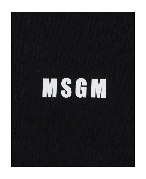MSGM Logo Printed Crewneck Sweatshirt