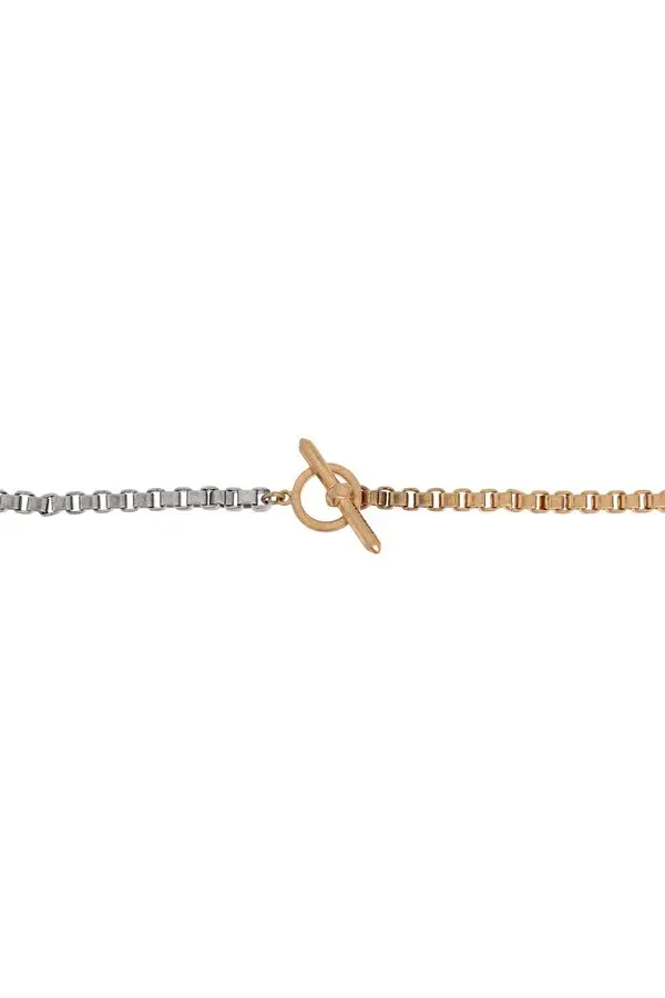 ALLSAINTS Dual Tone Box Chain Necklace