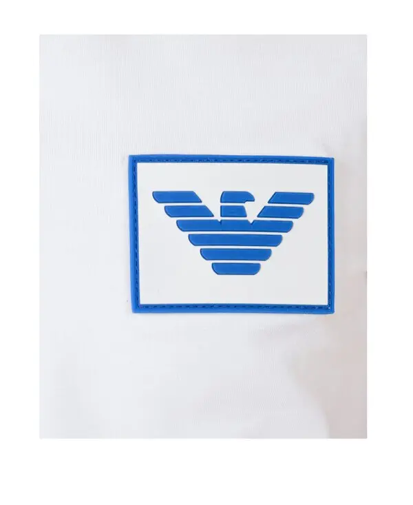 Emporio Armani Logo-appliqué Short-sleeve Polo Shirt
