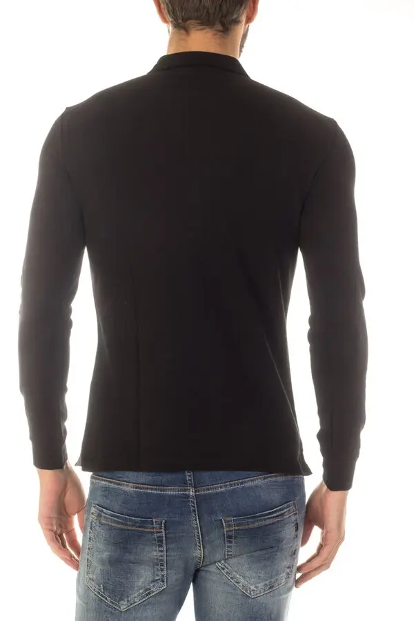 Emporio Armani Long-sleeved Polo Shirt