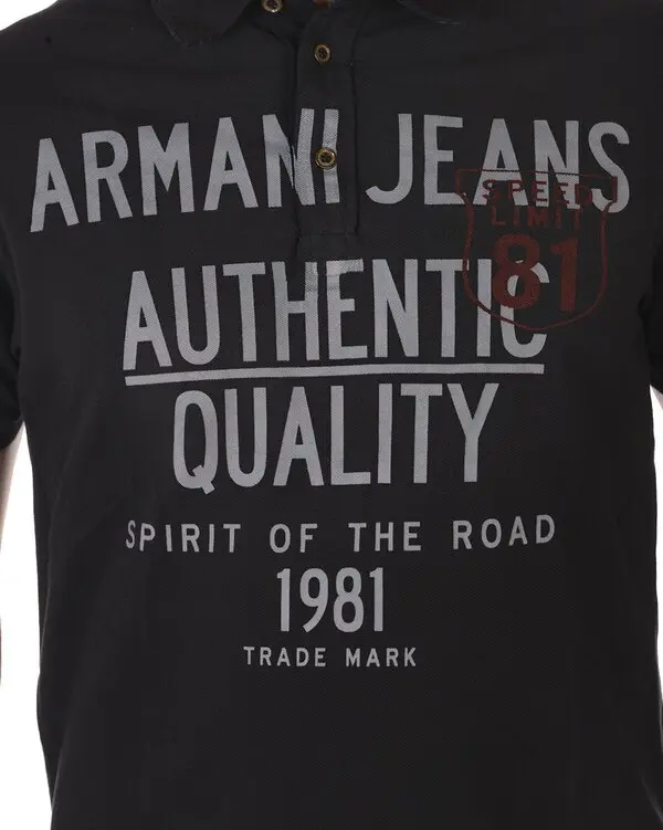 Emporio Armani Logo Slim Polo Shirt