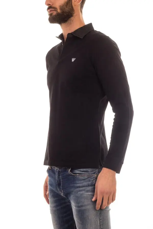 Emporio Armani Long-sleeved Polo Shirt
