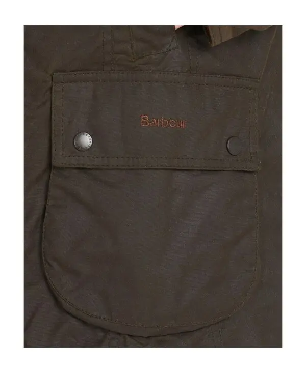 Barbour Classic Beadnell Waxed Jacket With Contrast Collar - No