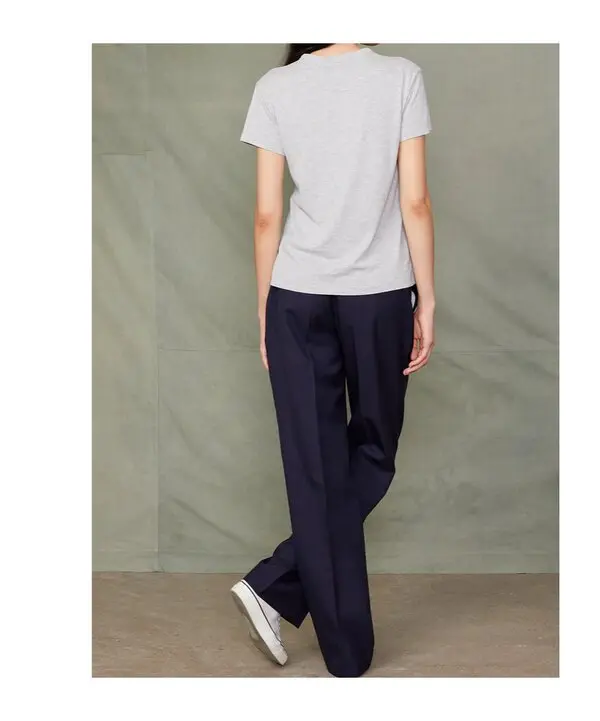 Officine Générale Classic Crewneck Top - White