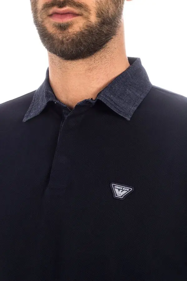 Emporio Armani Logo Slim Polo Shirt