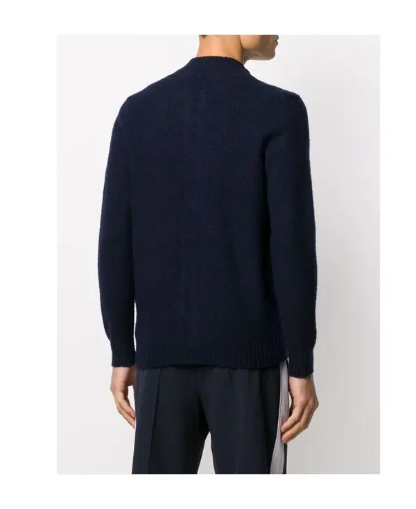 DRUMOHR Zip-up Wool Cardigan