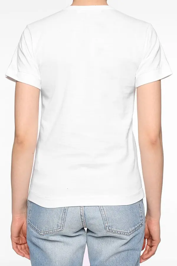 Play Comme Des Garcon Heart Print T-shirt