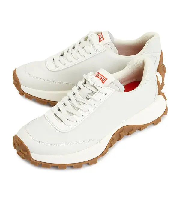 Camper Drift Trail Leather Low-top Sneakers - Off-white