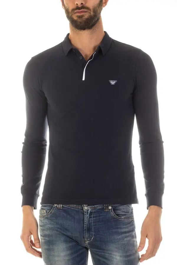 Emporio Armani Logo Slim Polo Shirt