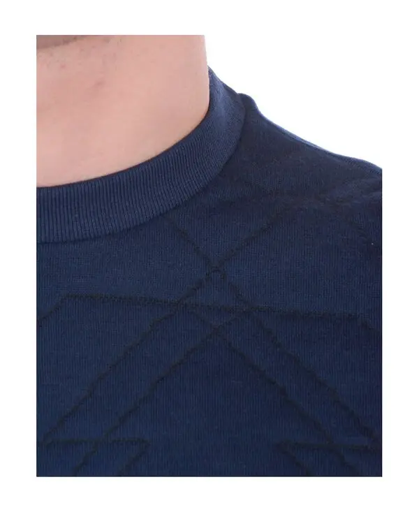 Emporio Armani Logo Round-necked Sweater