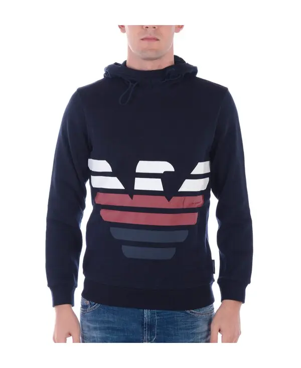 Emporio Armani Logo Hooded Sweater
