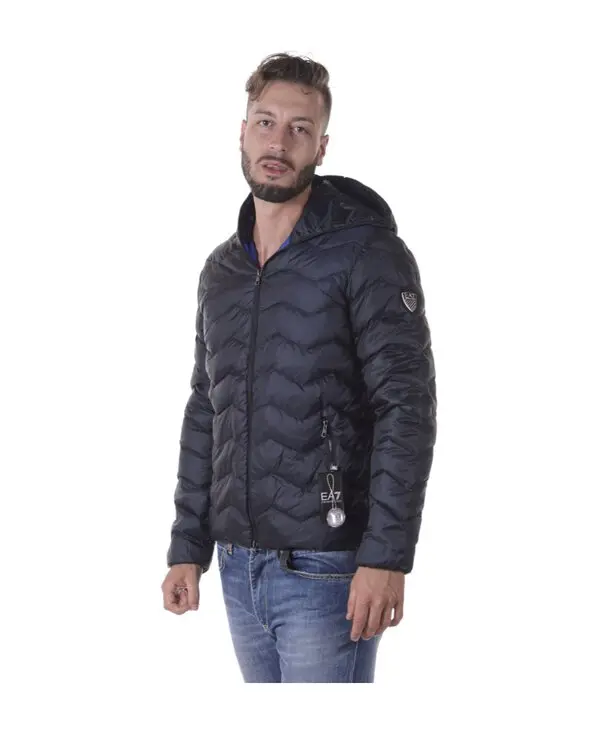 EA7 Logo Down Jacket