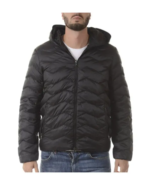 EA7 Logo Down Jacket