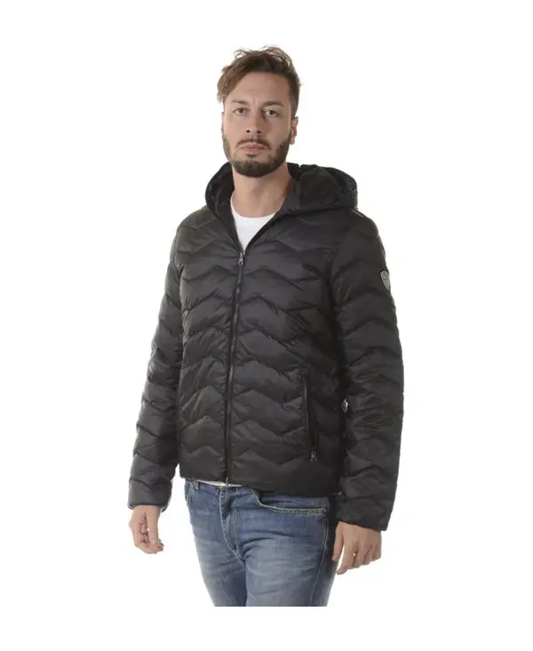 EA7 Logo Down Jacket