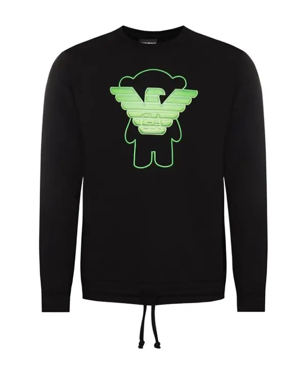 Emporio Armani Long-sleeved Round-neck Sweater