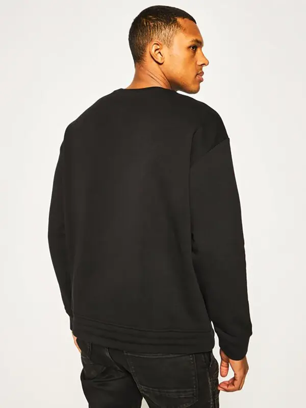 Emporio Armani Long-sleeved Round-neck Sweater