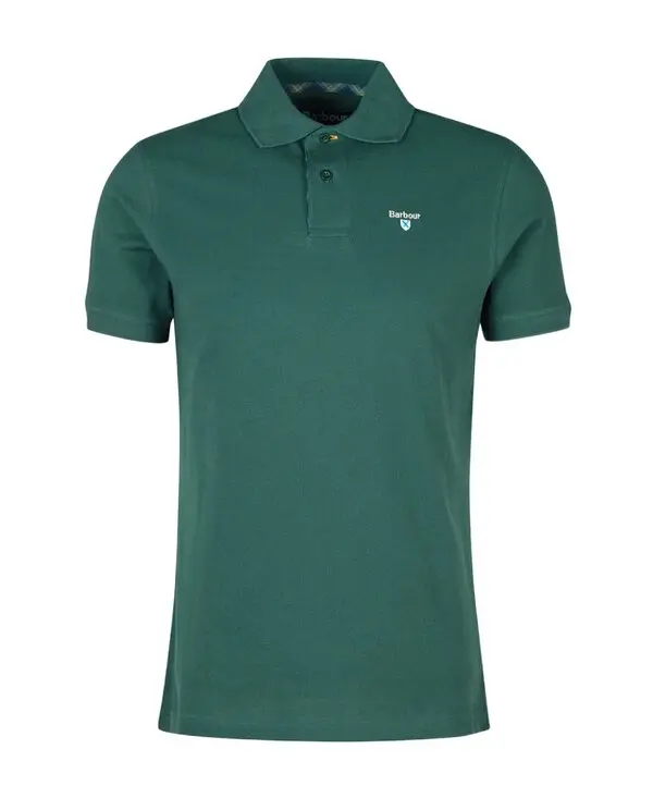 Barbour Embroidered-logo Polo Shirt - Green