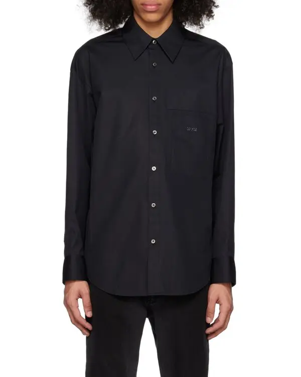 WOOYOUNGMI Logo-print Cotton Shirt