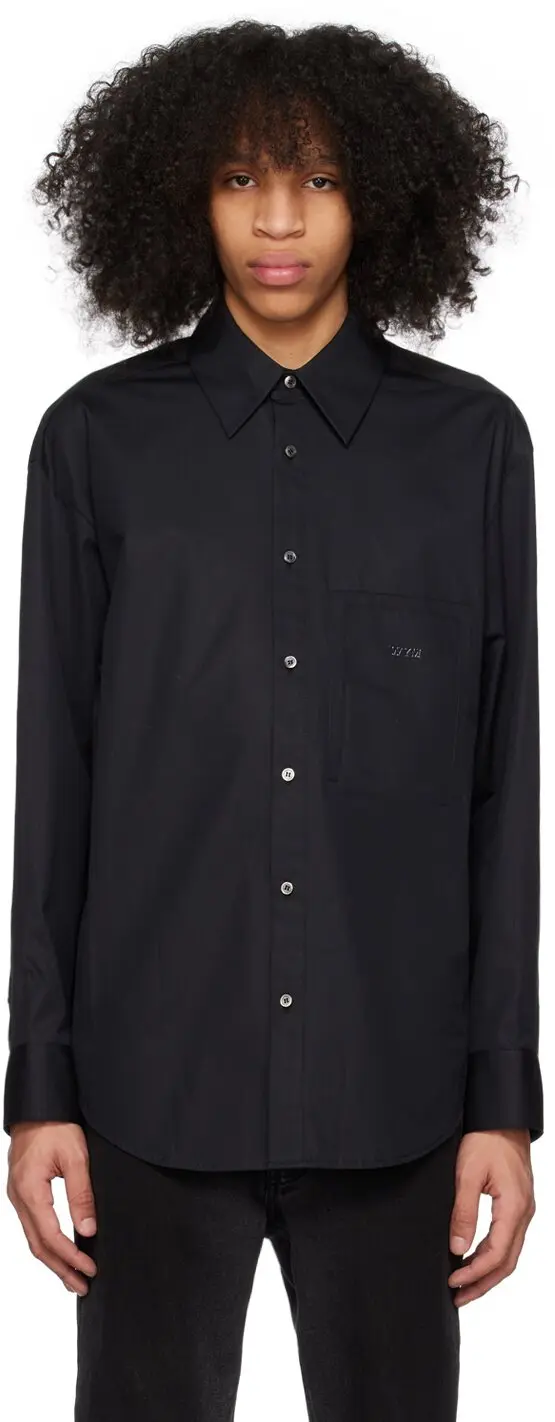 WOOYOUNGMI Logo-print Cotton Shirt