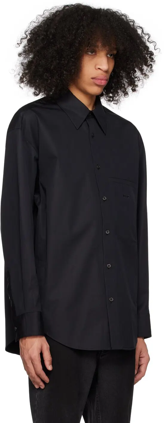 WOOYOUNGMI Logo-print Cotton Shirt