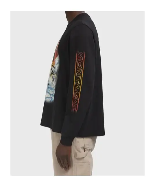 Casablanca Printed Logo Long Sleeve Sweatshirt