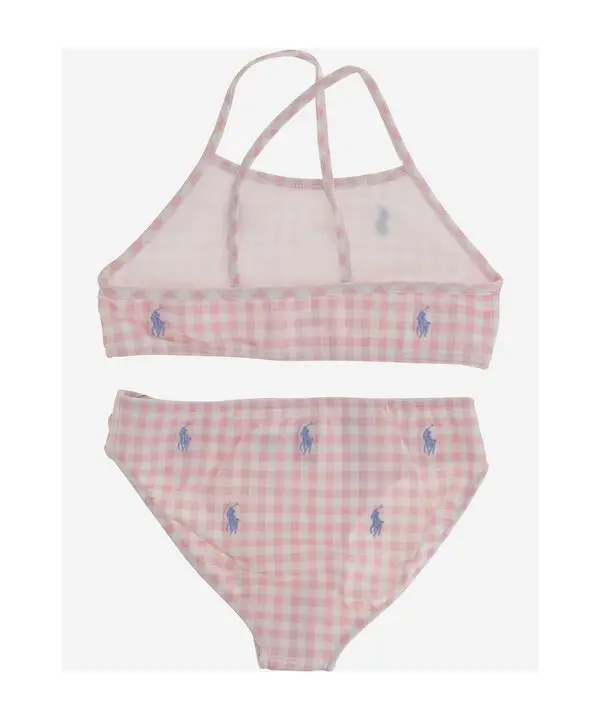 Polo Ralph Lauren Polo Pony Embroidered Two-piece Swimsuit