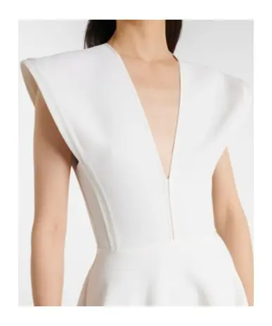 Maticevski Empath Draped Midi Dress