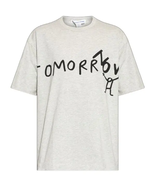 Comme Des Garçons Crew Neck Top