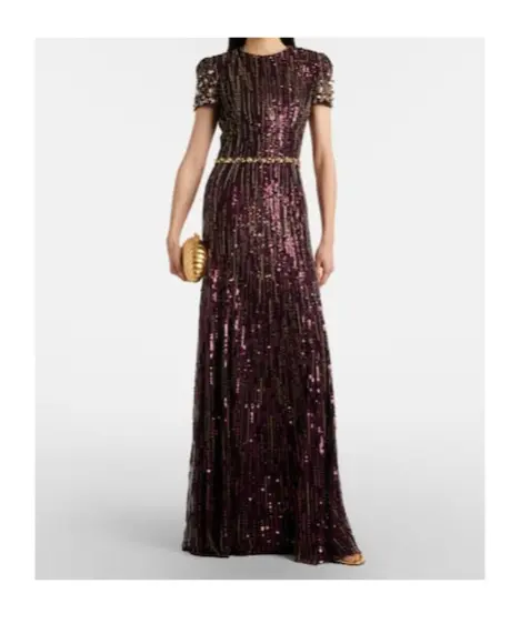 Jenny Packham Ninetta Sequined Gown